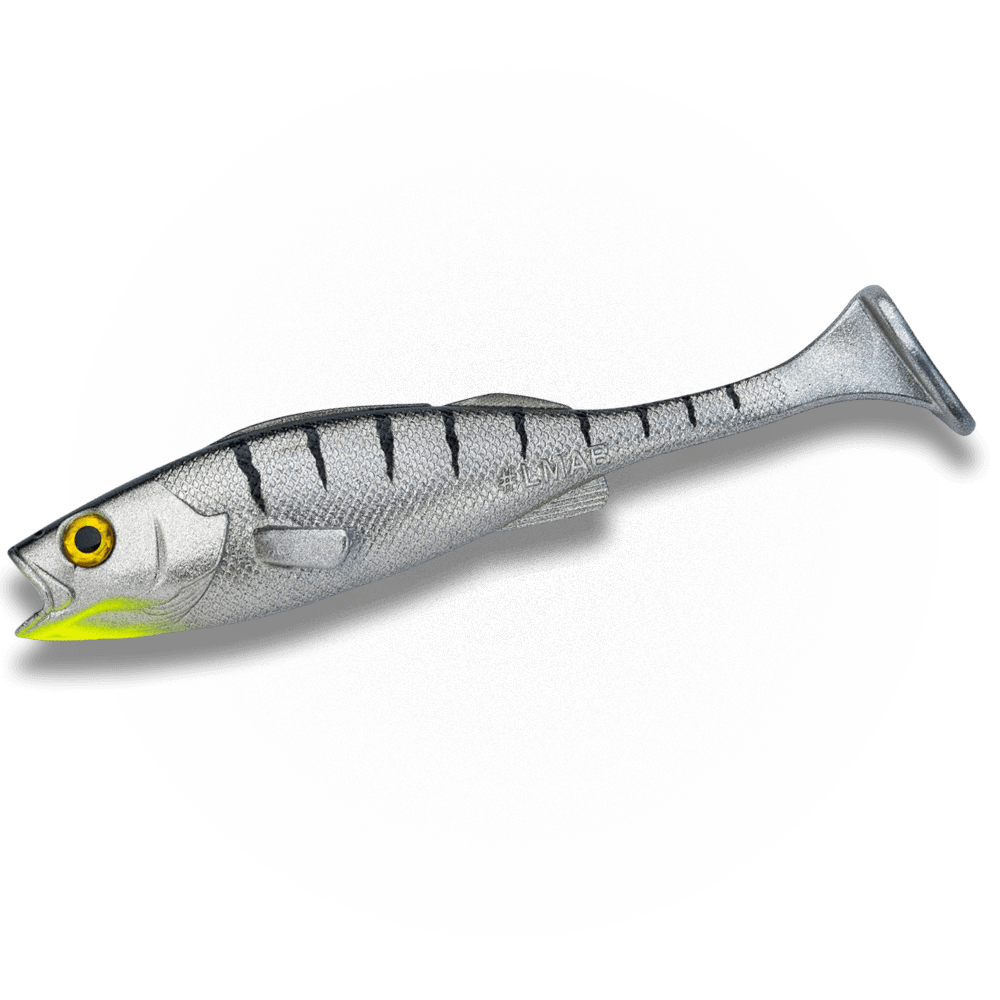 KØFI PERCH SHAD - Chrome Tiger – JK FISHER